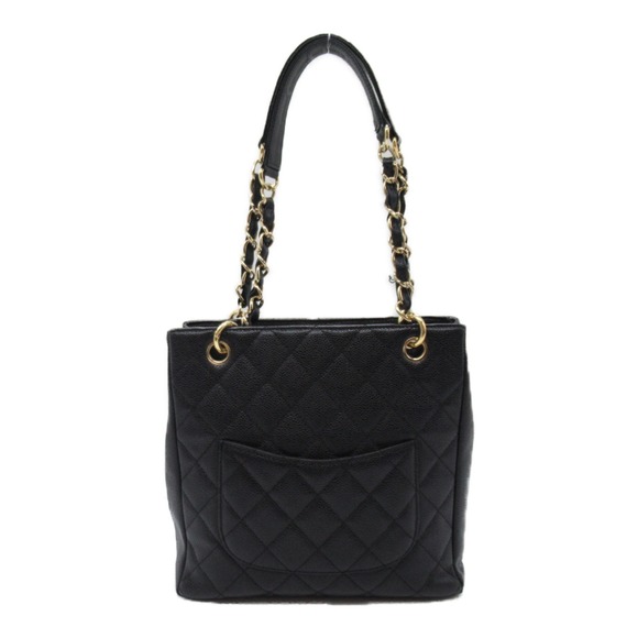 CHANEL | Bags | Chanel Black Skin Pst Tote Caviar | Poshmark